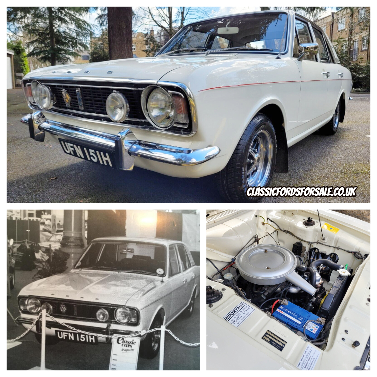 1970 Ford Cortina 1600e Series2 – Classic Fords For Sale