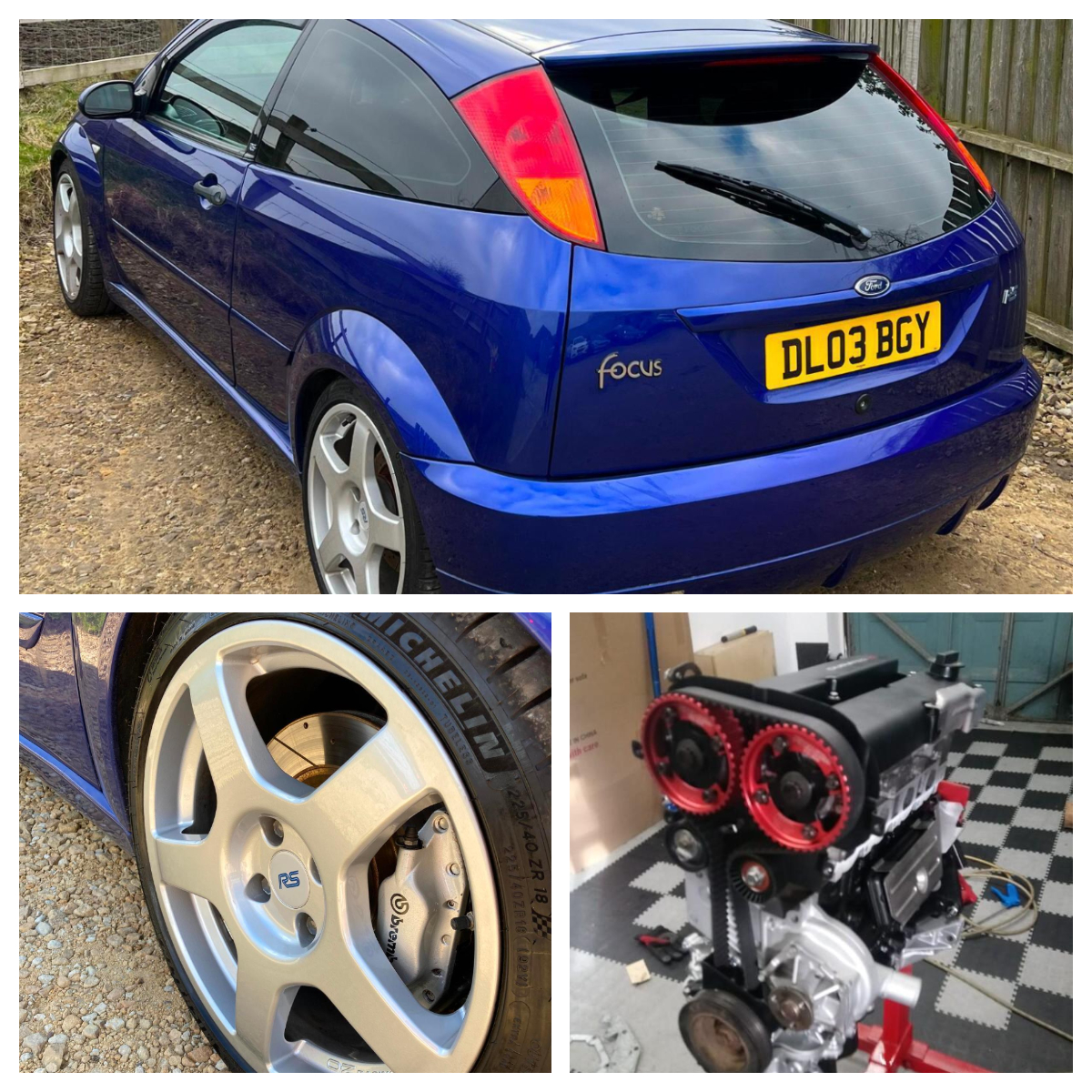MK1 Ford Focus RS With Rare CGI Carbon Graphite Block – Classic Fords ...
