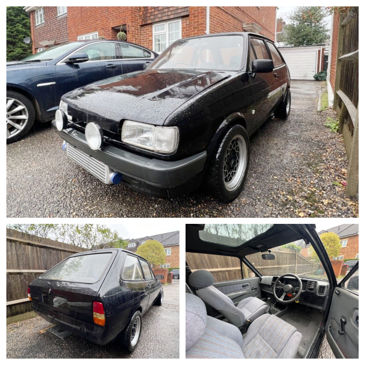 1987 Ford Fiesta XR2 2.1 Turbo With Stage 3 Burton Head & Hybrid Turbo ...