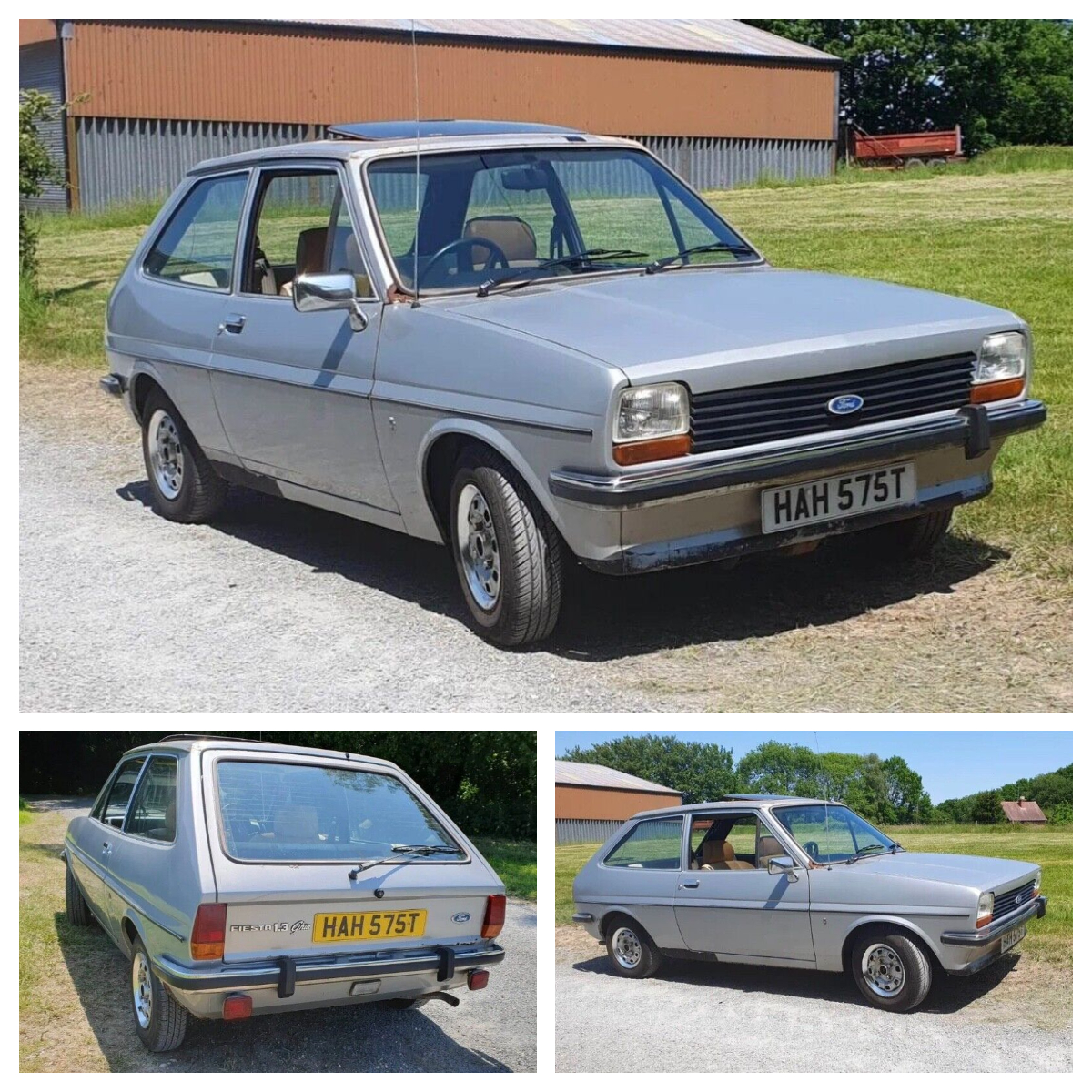 1978 MK1 Ford Fiesta 1300 Ghia in Stratos Silver with a genuine 64,000 ...