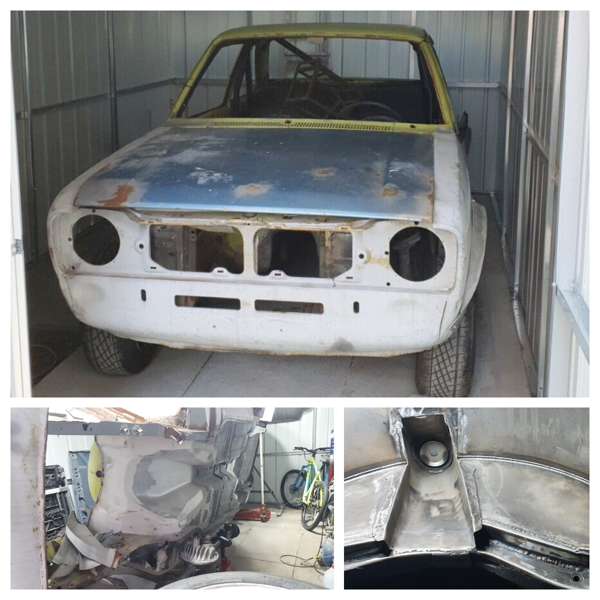 MK2 Ford Escort Fabricated Grp4 Shell With All The Hard Work Done ...