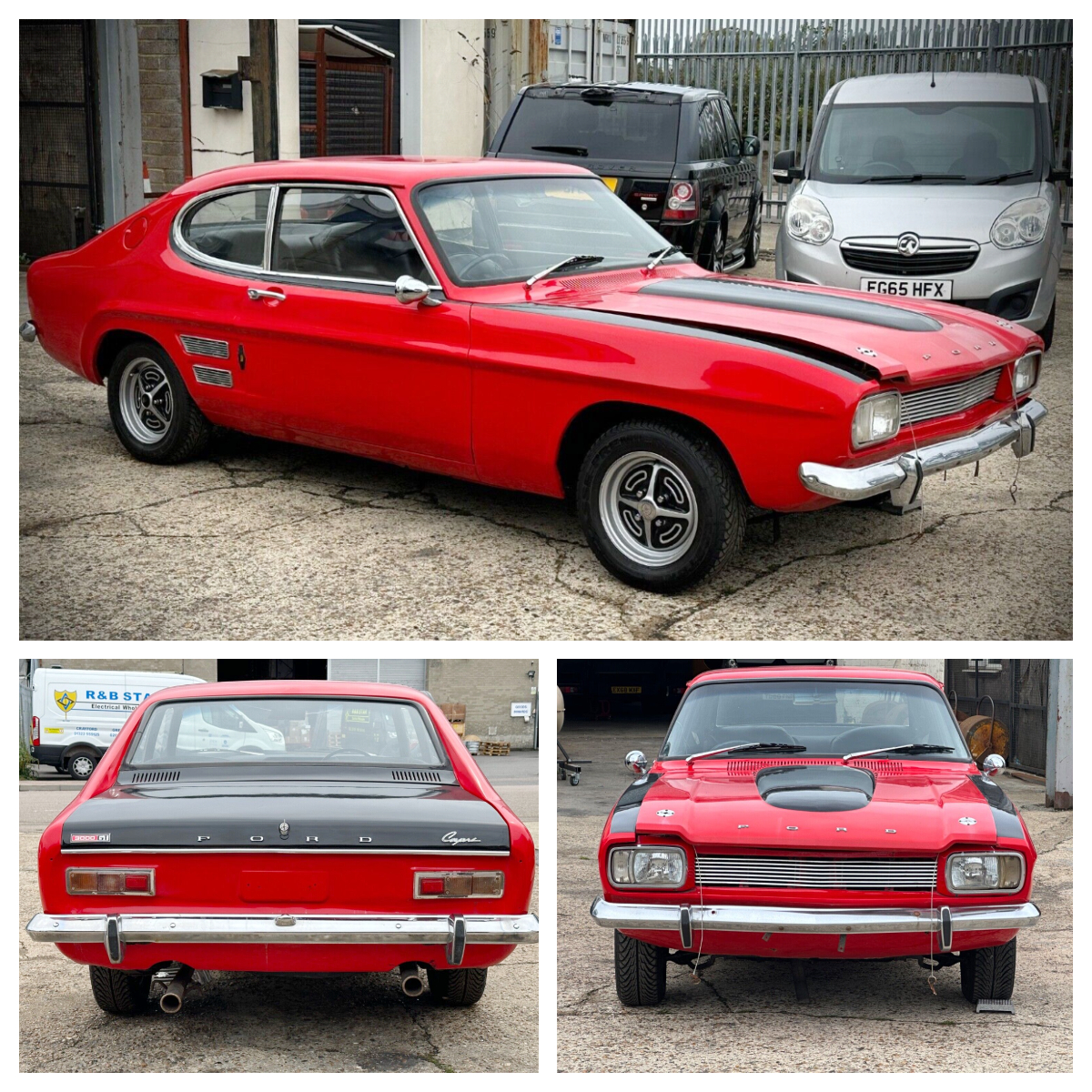 1970 Mk1 Ford Capri 3000GT For Recommissioning – Classic Fords For Sale