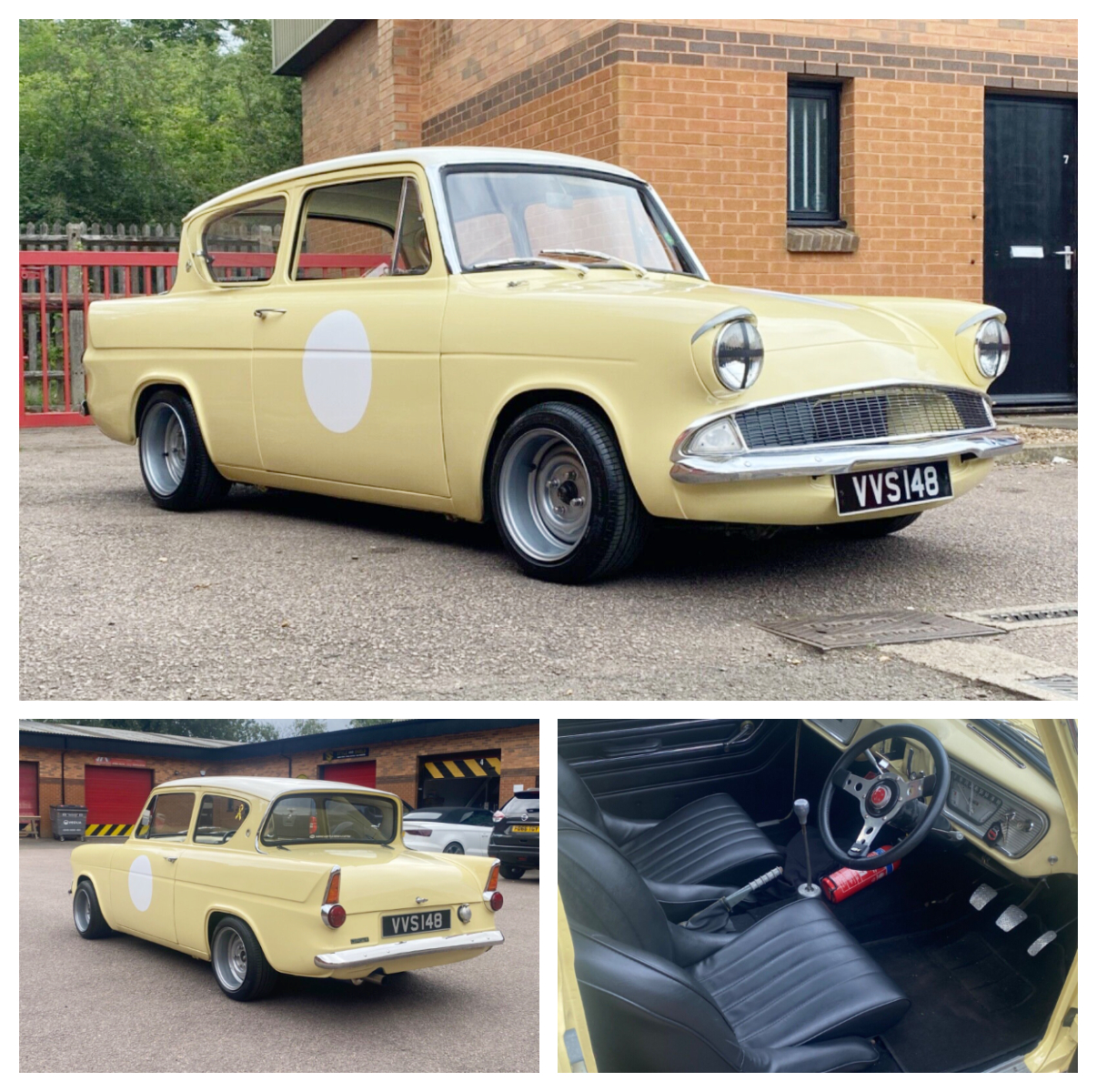 Ford Anglia 105e with 1600 Crossflow, Twin 40’s and Milton Quick Shift ...