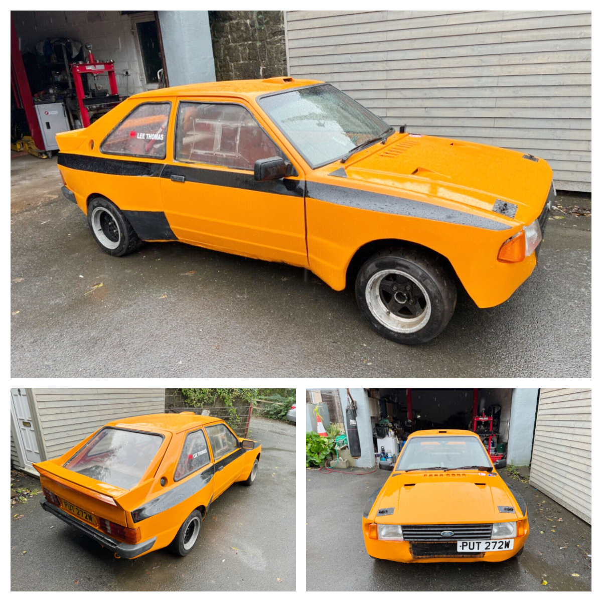 Stood for ten years, Mk3 Ford Escort G3 Rally car – Classic Fords For Sale