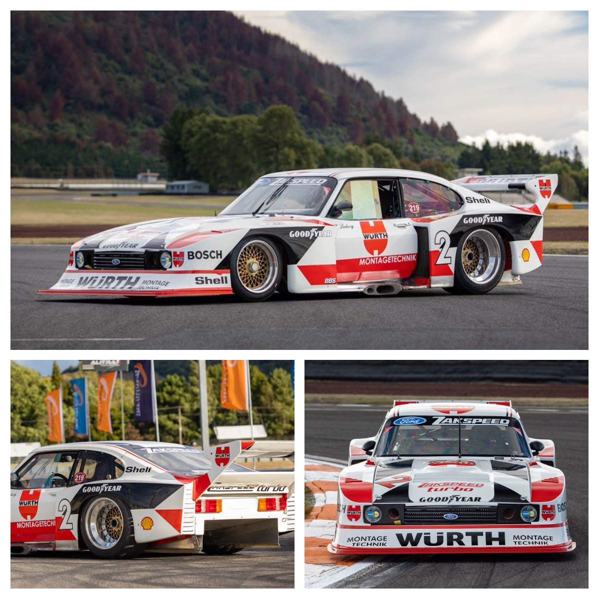 Ex Claus Ludwig / Manfred Winkelhock Zakspeed Group 5 Ford Capri BDA ...