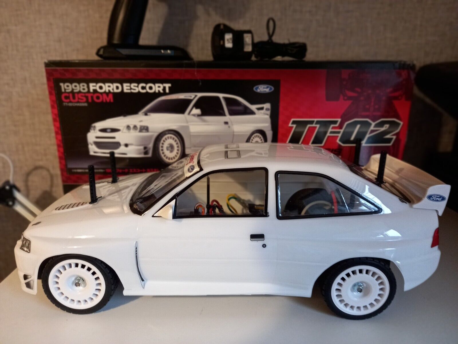 Tamiya 58724 Ford Escort RS Custom TT02 ALL NEW BUILD RTR – Classic ...