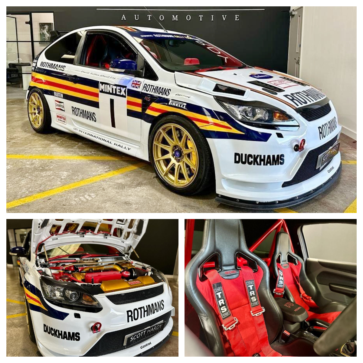 300 bhp MK2 Ford Focus RS in Rothmans Livery – Classic Fords For Sale