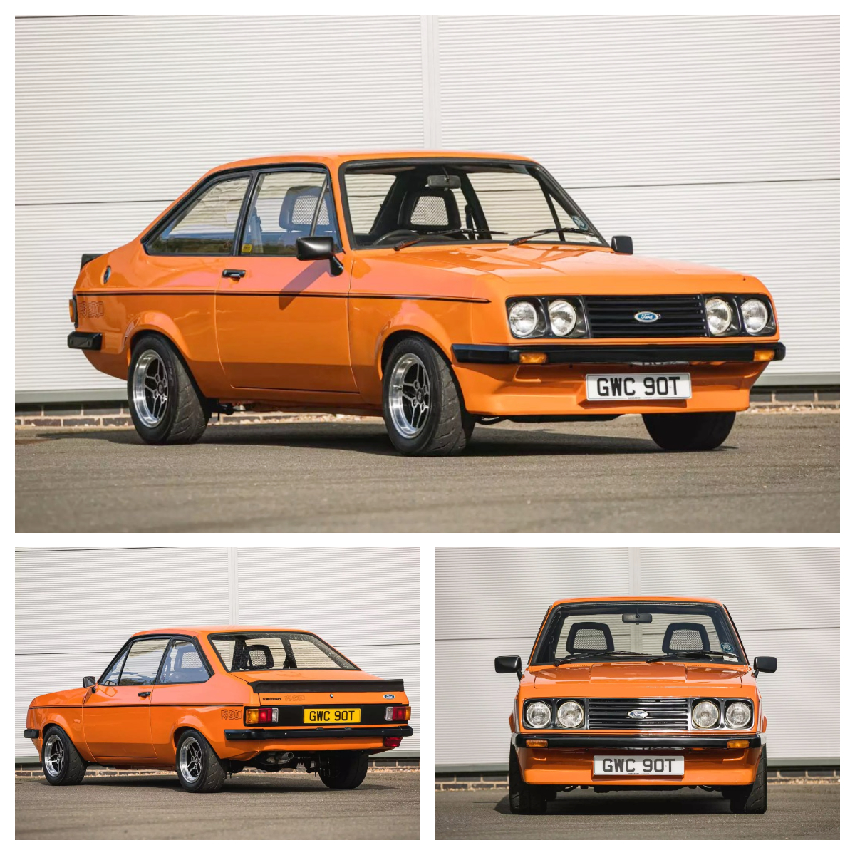 1979 MK2 Ford Escort RS2000 Custom in Signal Amber – Classic Fords For Sale