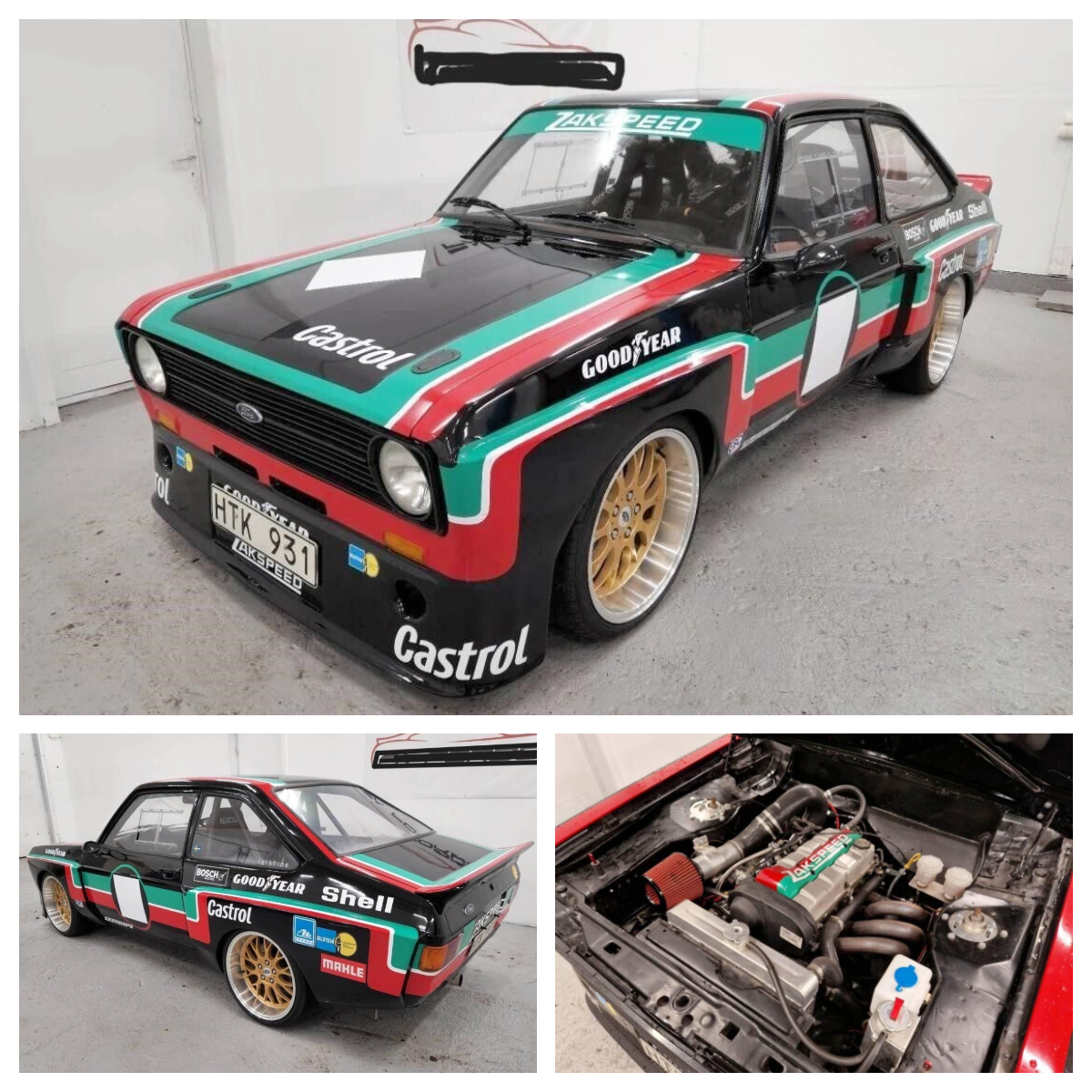 MK2 Ford Escort Zakspeed Replica with ST170 Engine – Classic Fords For Sale