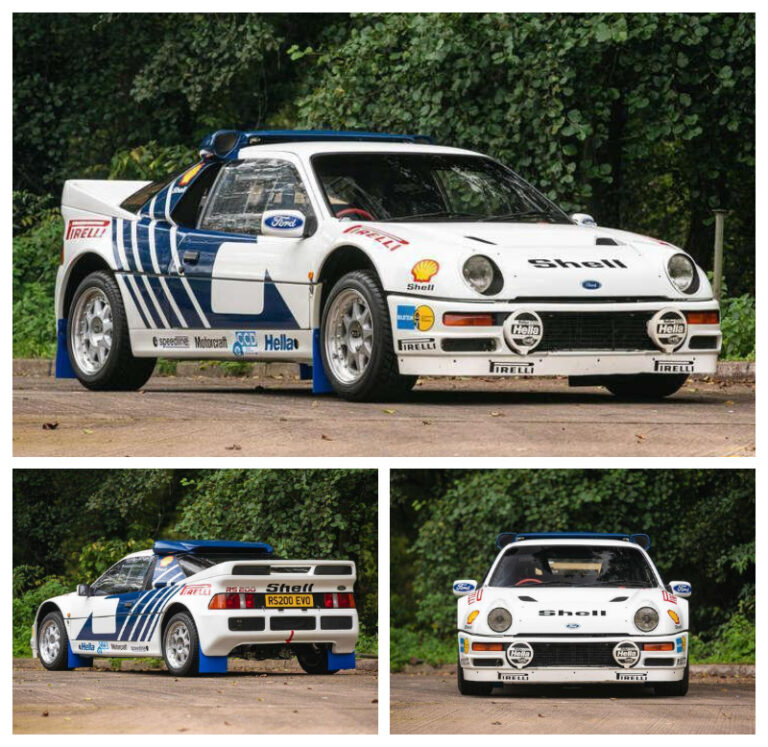 1986 Group B Ford RS200 Evolution with just nine miles from new! – Classic Fords For Sale