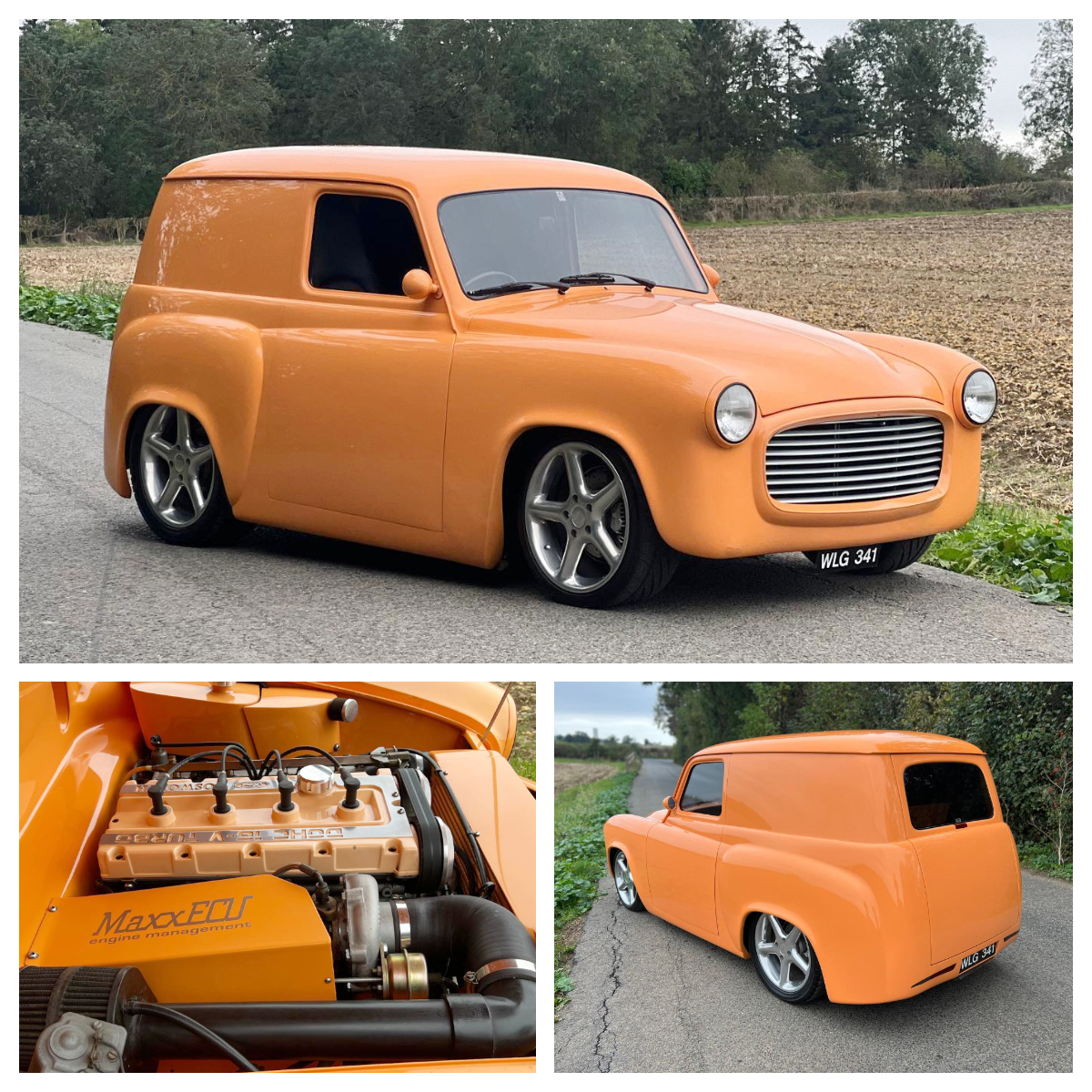 360 bhp YB Cosworth Turbo Hillman Husky Van! – Classic Fords For Sale