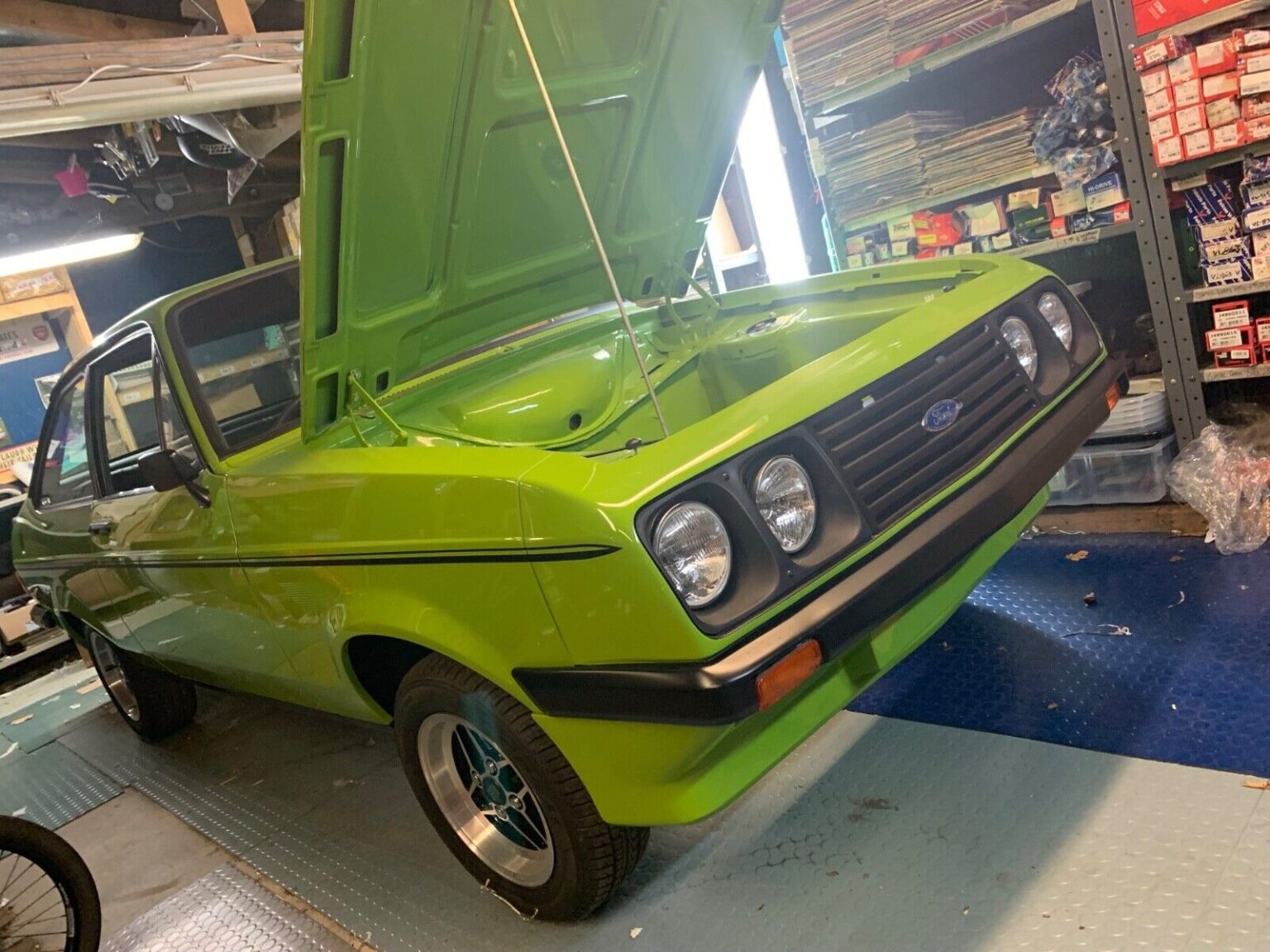 1979 MK2 Ford Escort RS2000 in Java Green – Classic Fords For Sale