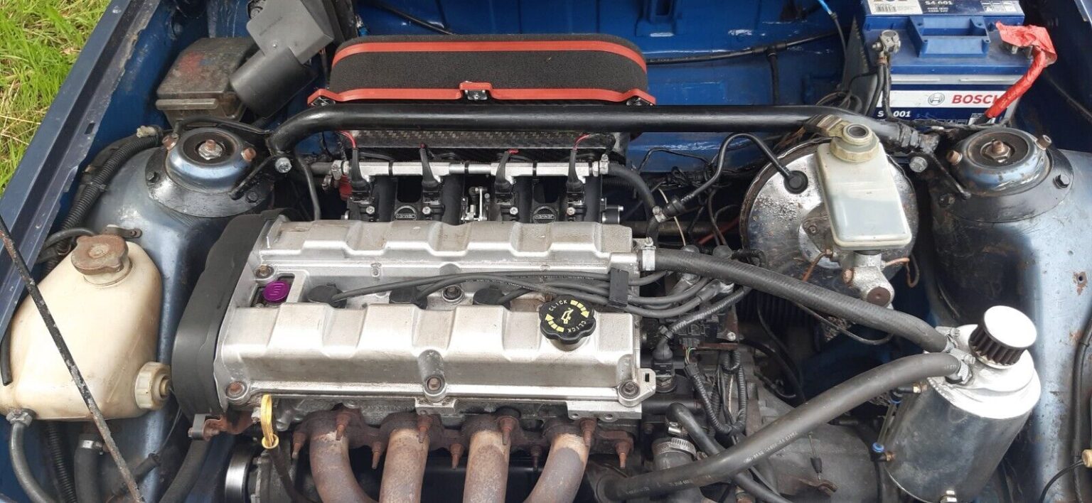 Ford ST170 Duratec Engine With Jenvey 48 Throttle Bodies Omex Shift ...